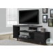 2575 Black and Grey 60"L TV Stand from Monarch | Coleman Furniture
