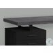 7411 Black and Grey 48" Computer Desk from Monarch | Coleman Furniture
