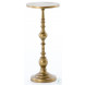 Calhoun Antique Brass End Table from Four Hands | Coleman Furniture