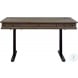 Carson Weathered Dove Stand Desk from Martin Furniture | Coleman Furniture