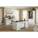 Durham Weathered White 66" Executive Desk from Martin Furniture ...