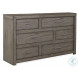Modern Loft Greystone Storage Panel Bedroom Set from Aspen Home ...