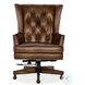 Finley Dark Wood Swivel Executive Chair From Hooker | Coleman Furniture