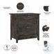 Key West Dark Gray Hickory 2 Drawer Lateral File Cabinet From Bush ...