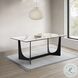 Esme Black And Gray Dining Table From Armen Living | Coleman Furniture
