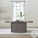 Wave Gray Oval Dining Table From Armen Living | Coleman Furniture