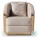 Carmela Almond Accent Chair From Aico | Coleman Furniture