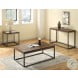 Lorenza Distressed Honey Cocktail Table from Steve Silver | Coleman ...