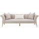 Yvette Medium Champagne Sofa From Aico | Coleman Furniture