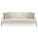 Caracole Modern Ceam And Black Iron Remix Sofa from Caracole | Coleman ...