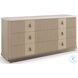 Rhythm Sun Drenched Oak And Cream Travertine Dresser From Caracole ...