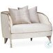 Malibu Crest Cloud White Chair And A Half From Aico | Coleman Furniture