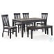 Raven Ebony And Driftwood Noir Dining Room Set from Steve Silver ...