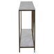 Felding Volakas Marble And Brushed Copper Metal Console Table From ...
