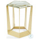 Signature Debut Majestic Gold The Gem Side Table From Caracole ...