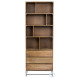 Colvin Natural Shelf With Drawer from Moes Home | Coleman Furniture