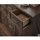 Sun Valley Rustic Timber Bookcase Storage Bedroom Set from A-America ...