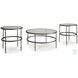 Kellyco Gunmetal Occasional Table Set From Ashley Furniture | Coleman ...