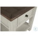 Bolanburg Antique White Weathered Gray Rectangular End Table from Ashley | Coleman Furniture