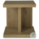 Brinstead Light Brown Chairside End Table From Ashley Furniture ...