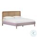 Kavali Blush King Upholstered Panel Bed From TOV | Coleman Furniture