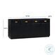 Aria Black Oak Buffet From TOV | Coleman Furniture