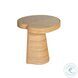 Felicia Natural Lilypad Short Side Table From TOV | Coleman Furniture