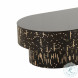 Faye Black Glass Coffee Table From TOV | Coleman Furniture