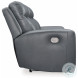 Mindanao Steel Power Reclining Sofa From Ashley Furniture | Coleman ...