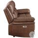Ryland Brown Power Reclining Sofa Power Footrest From New Classic ...