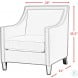 Emery French Script Chair from Elements Furniture | Coleman Furniture