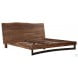 Bent Brown King Platform Bed from Moes Home | Coleman Furniture