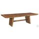 Vantage Organic Spice Acacia Trestle Extendable Dining Table From ...