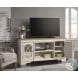 Realyn Chipped White XL TV Stand from Ashley | Coleman Furniture