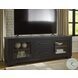 Galliden Black Extra Large TV Stand From Ashley Furniture | Coleman ...