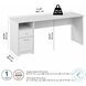 Cabot White 72" Computer Desk with Drawers From Bush Furniture | Home ...