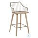 Winston Black Wood And Metal Counter Height Stool From Lumisource ...