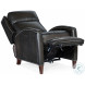 Declan Dark Brown Leather Power Recliner With Power Headrest from ...