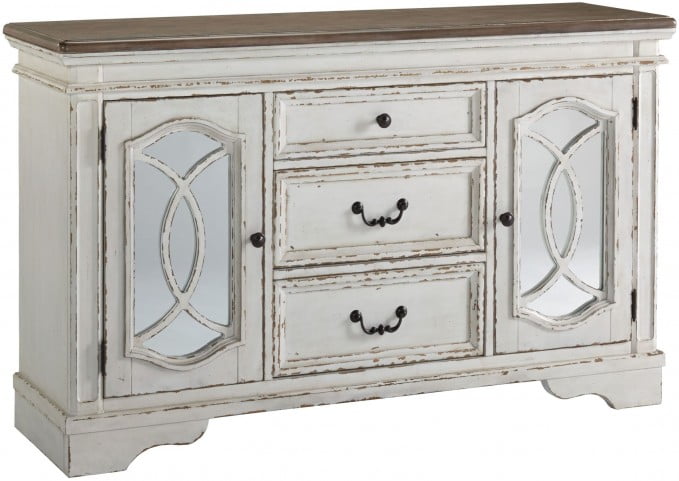 Realyn White Dining Room Server from Ashley | HomeGalleryStore.com ...