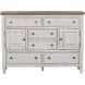 Heartland Antique White 6 Drawer Chesser from Liberty ...