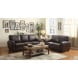 Rubin Dark Brown Living Room Set from Homelegance | HomeGalleryStore ...
