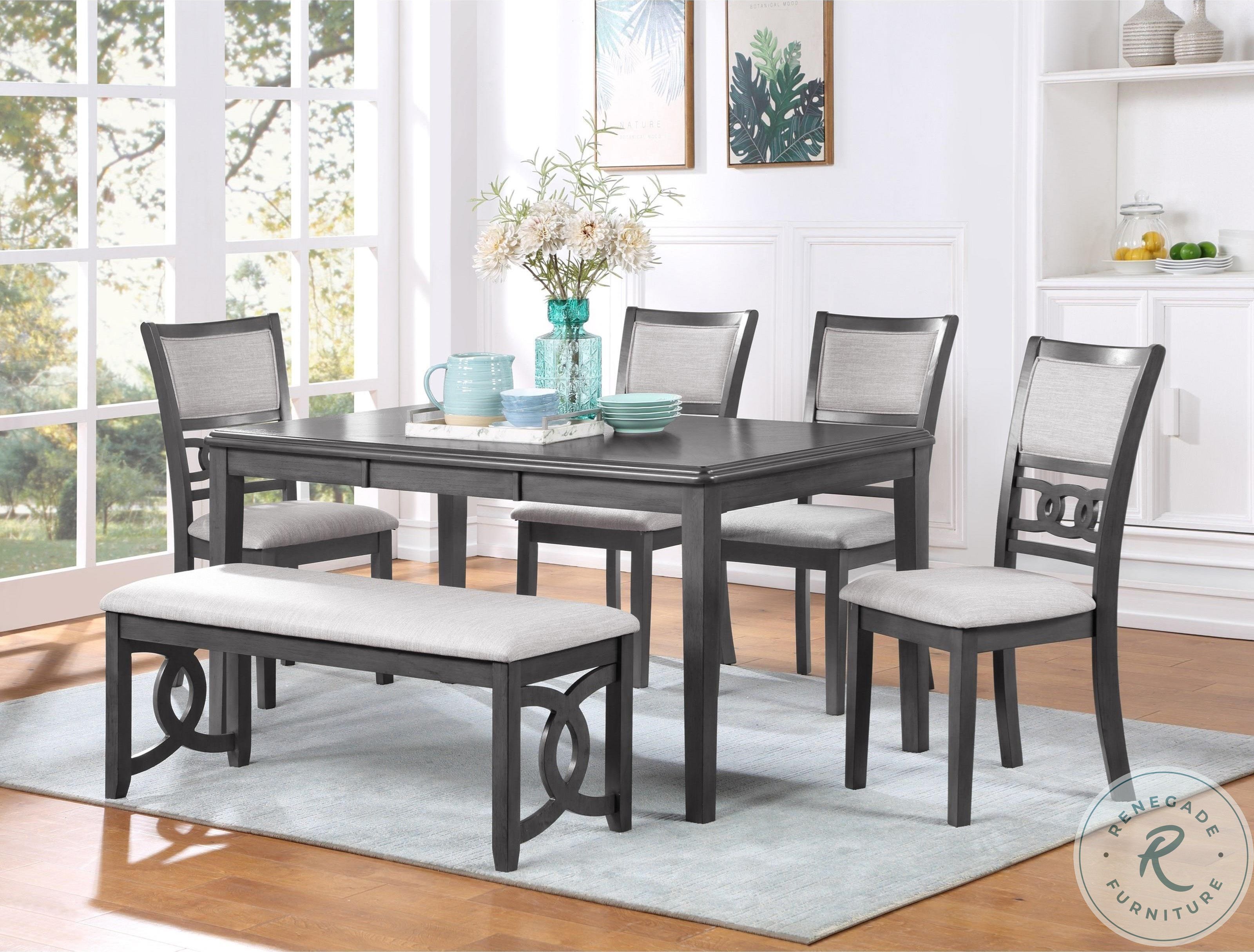 Gia Gray 46" Bench From New Classic | Coleman Furniture