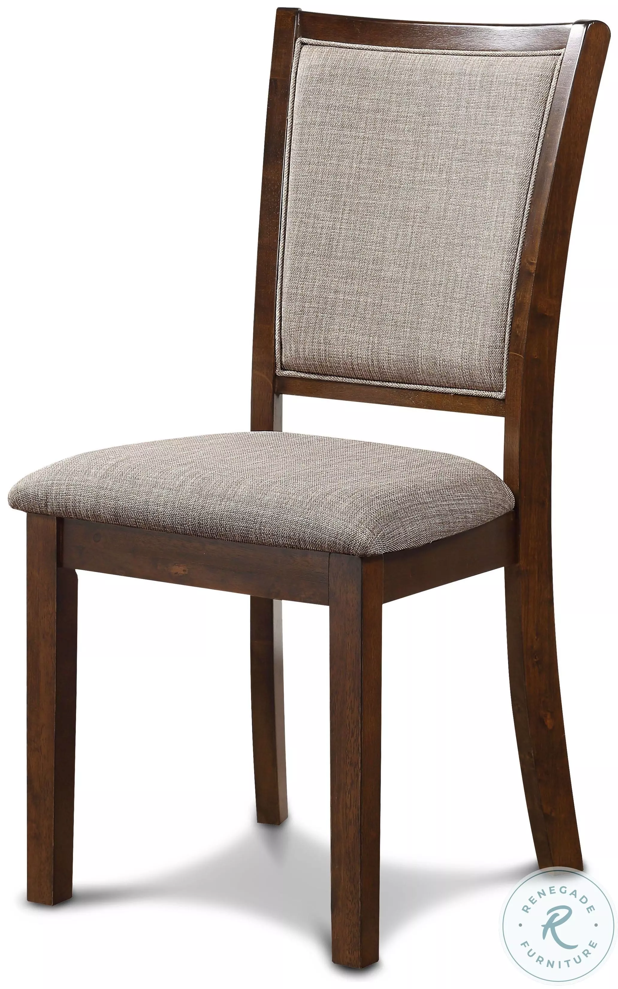 Amy Cherry Dining Chair Set Of 2 From New Classic | Coleman Furniture