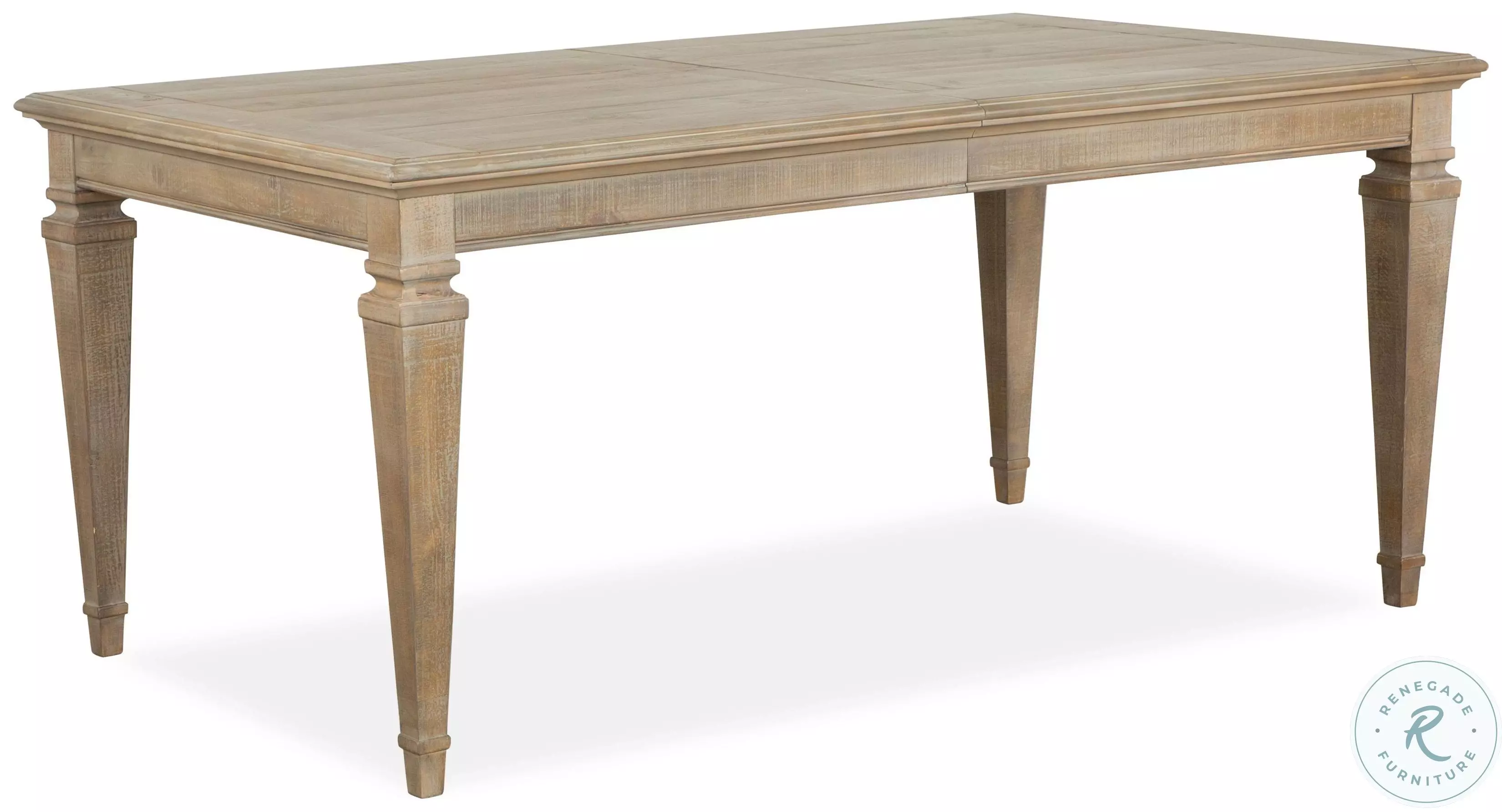 Winchester Dovetail Grey Extendable Rectangular Dining Table From ...