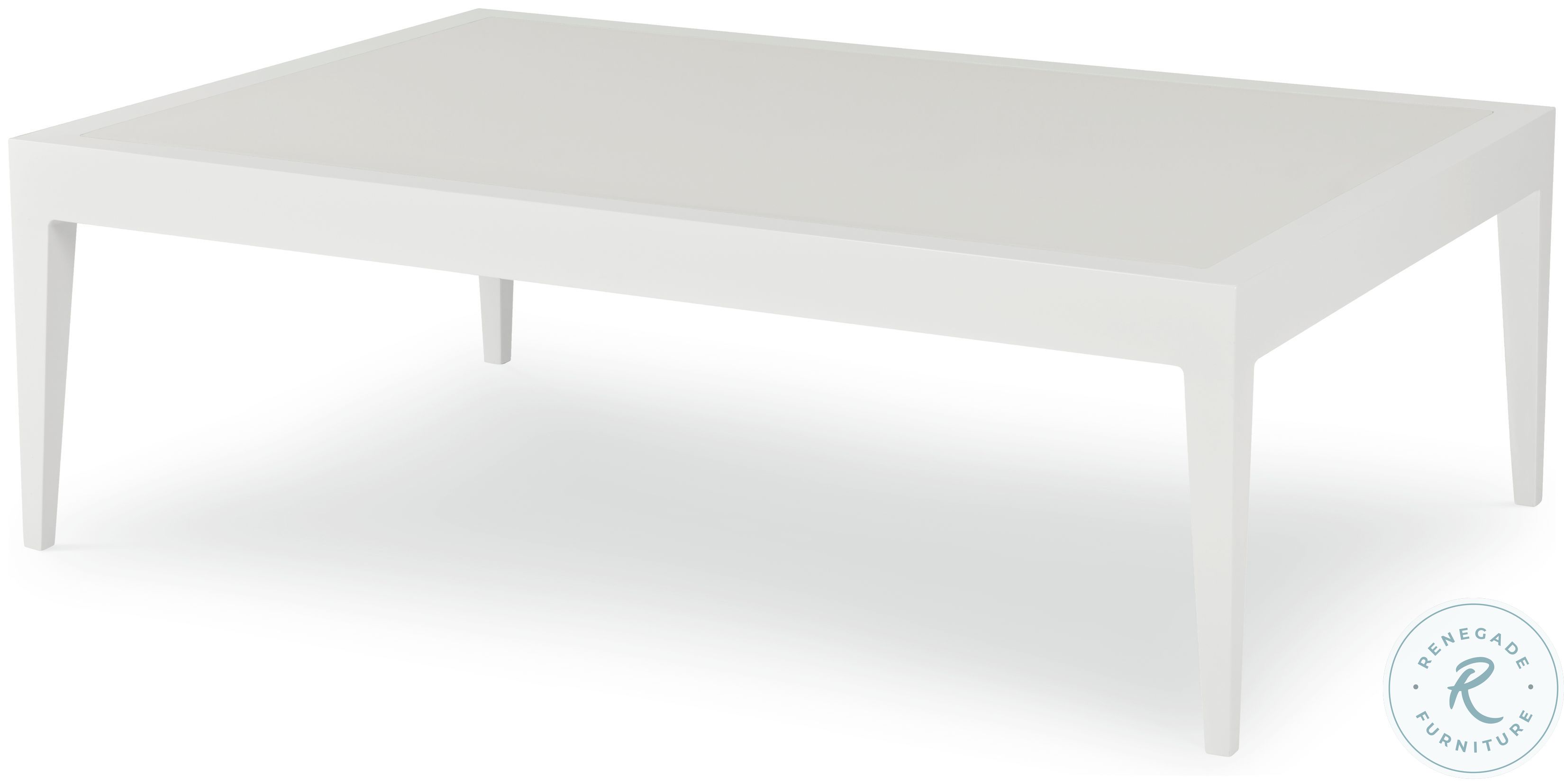 Sail White Rectangular Cocktail Table From Century Furniture | Coleman ...