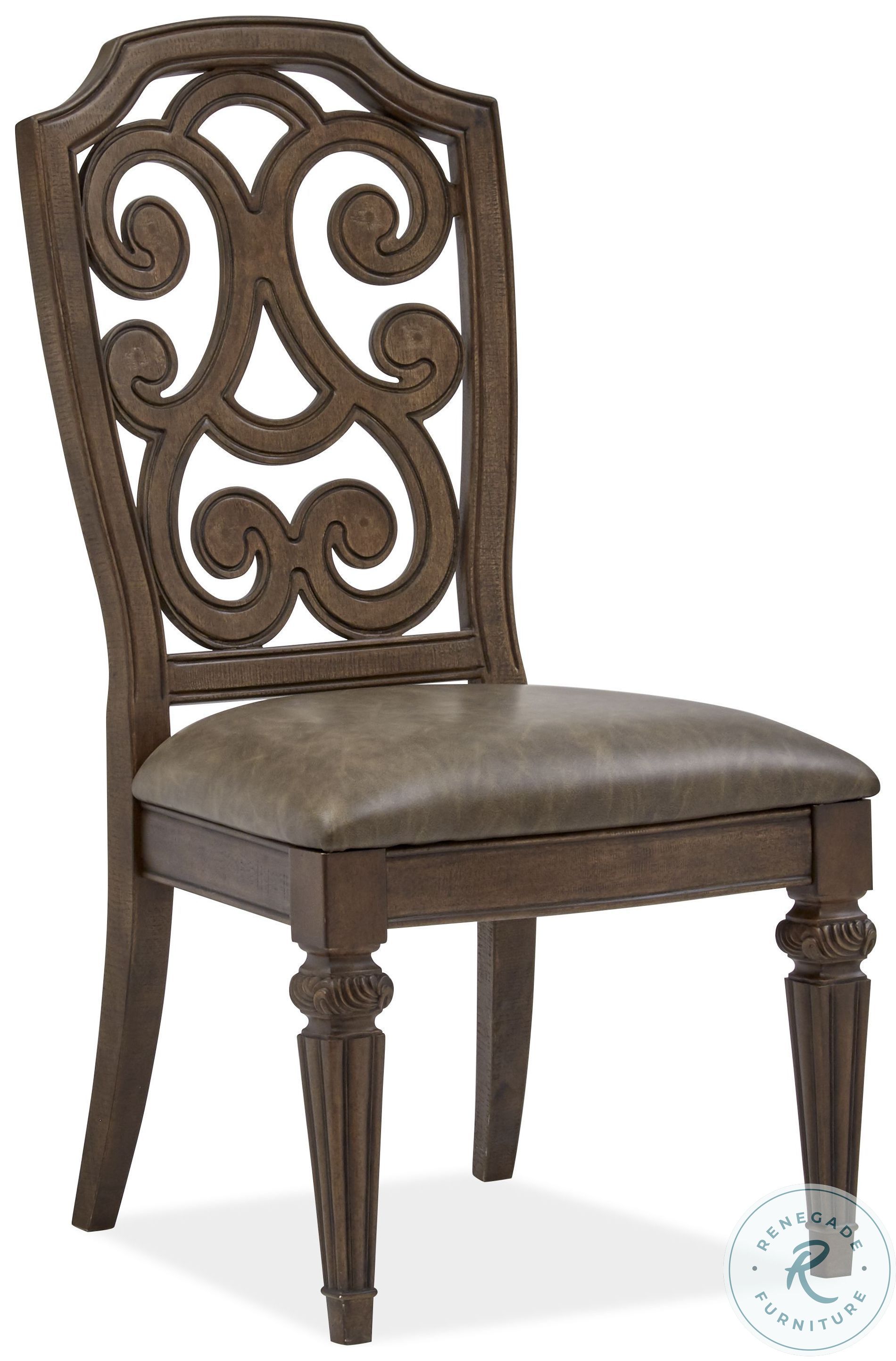 Durango Willadeene Brown Side Chair Set Of 2 From Magnussen Home ...