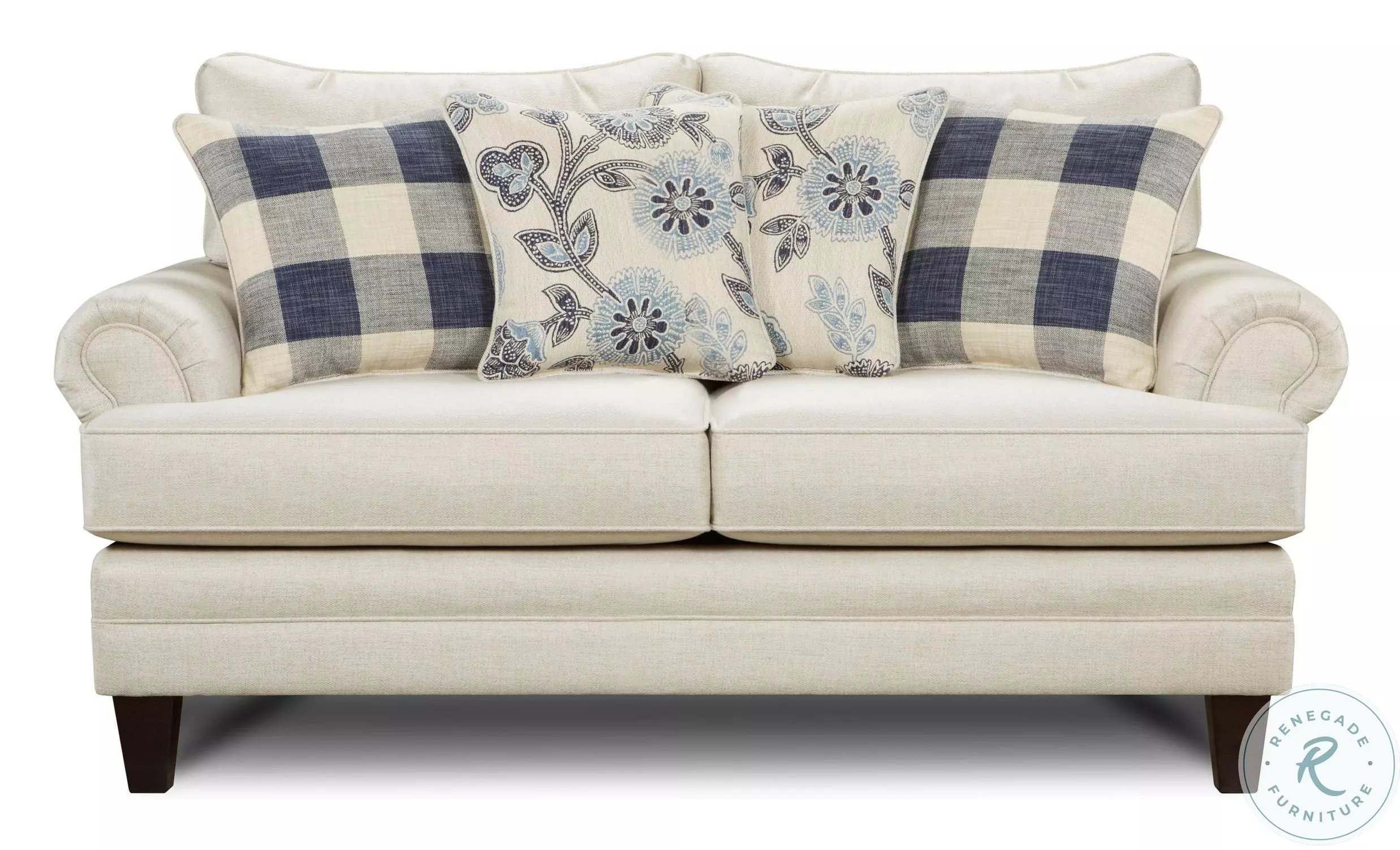 Catalina Linen Loveseat From Southern Home Furnishings | Coleman Furniture