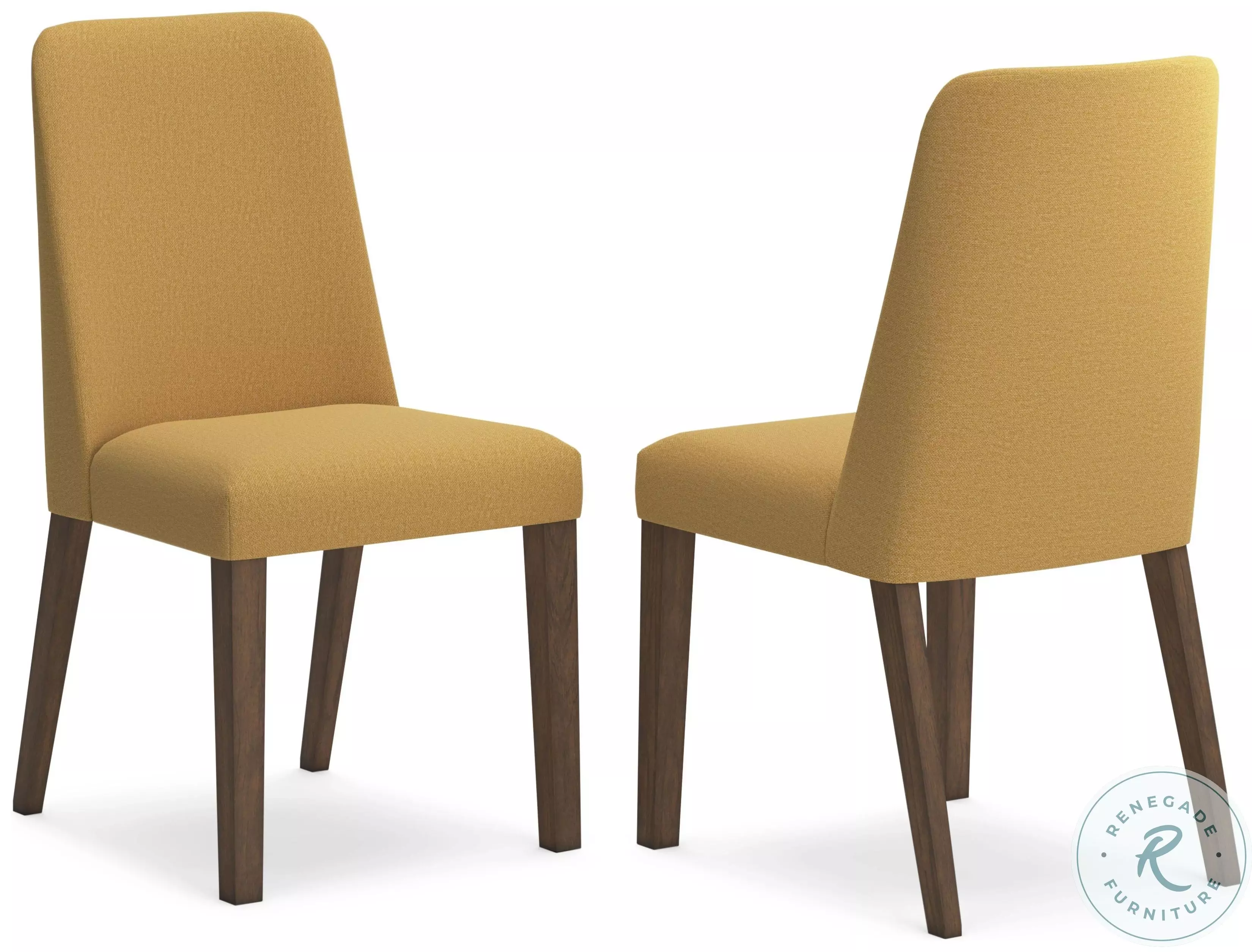 Lyncott Mustard Dining Chair Set of 2 From Ashley Furniture | Coleman ...