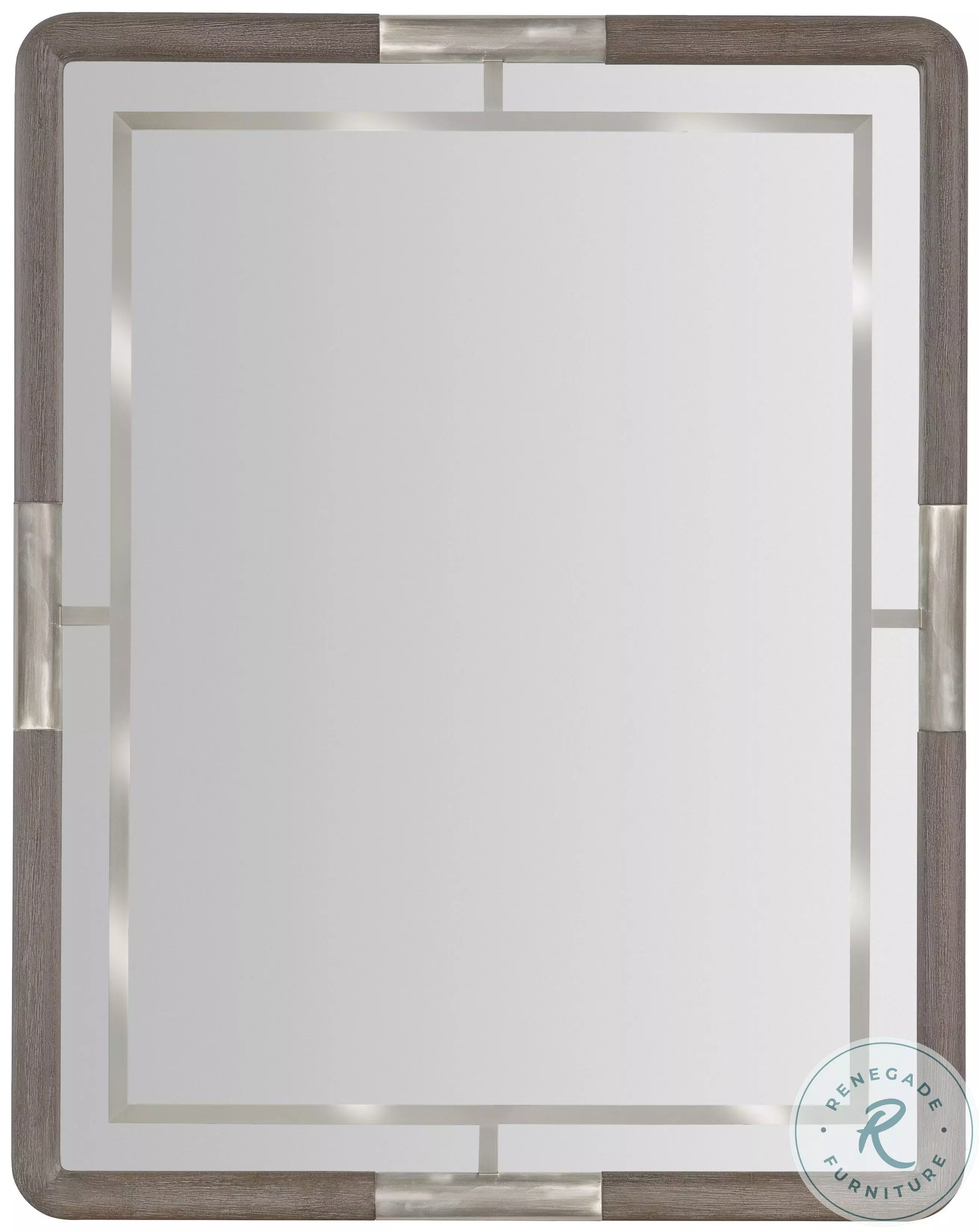Modern Mood Dark Brown Landscape Mirror From Hooker | Coleman Furniture
