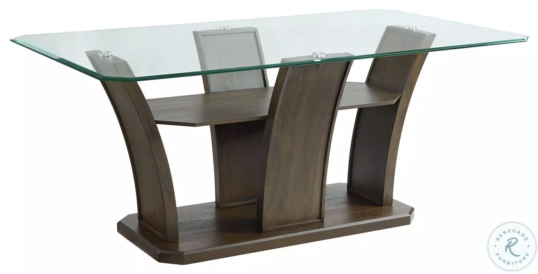 Simms Walnut Rectangular Dining Table From Home Gallery Stores | Home ...